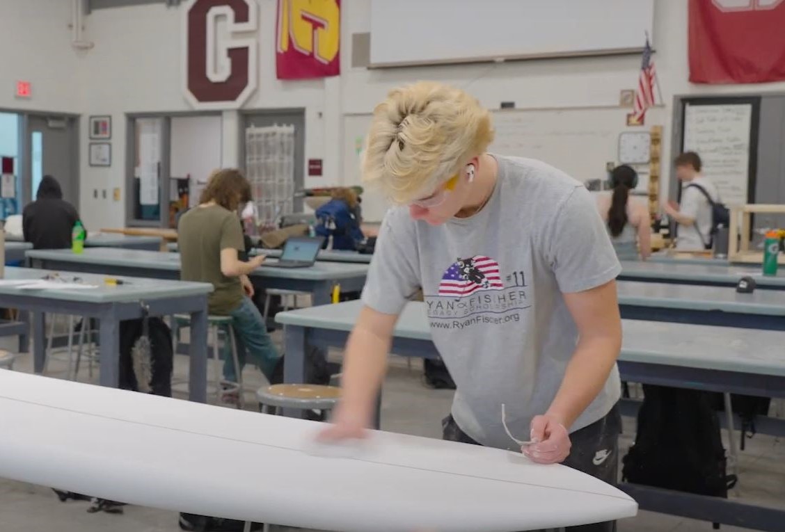 Wood Tech students ready to go boarding with their own creations ...