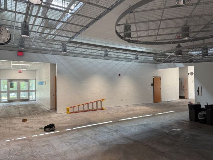 Construction in full swing across Comstock Park Public Schools this ...